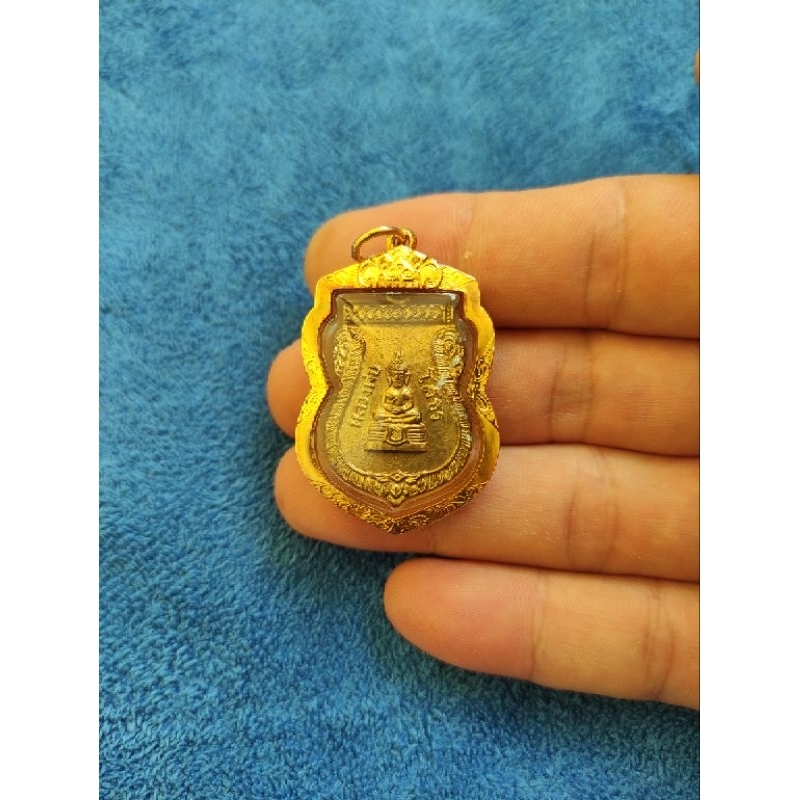 Superb Thai Real Gold Casing Rian LP Sothorn With Authentic Certificate ...