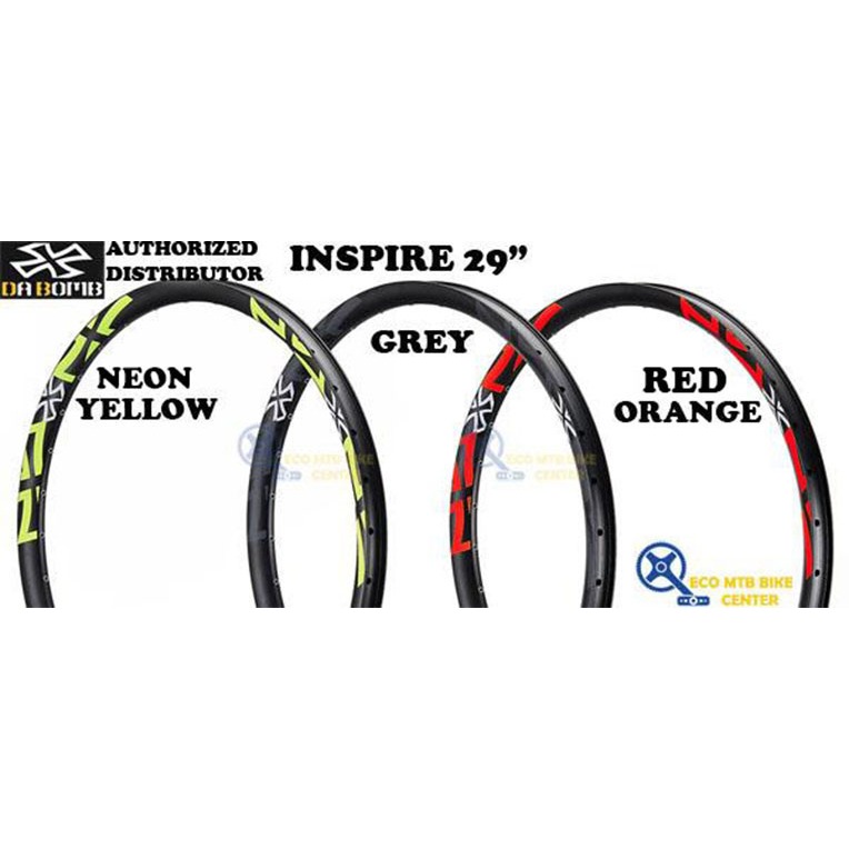 DA BOMB Inspire 29 Rim 29x32H (SELL IN PAIR) for MTB / Gravel / E-Bike ...