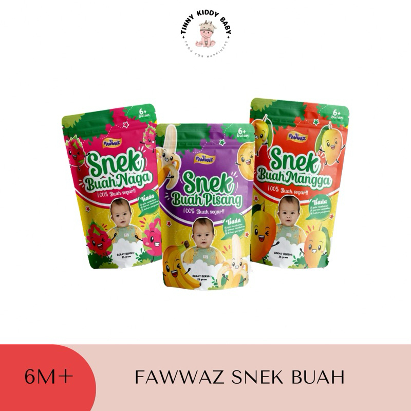 Fawwaz Snek Buah Pisang Mangga Naga Dragon Fruit Mango Banana Snack