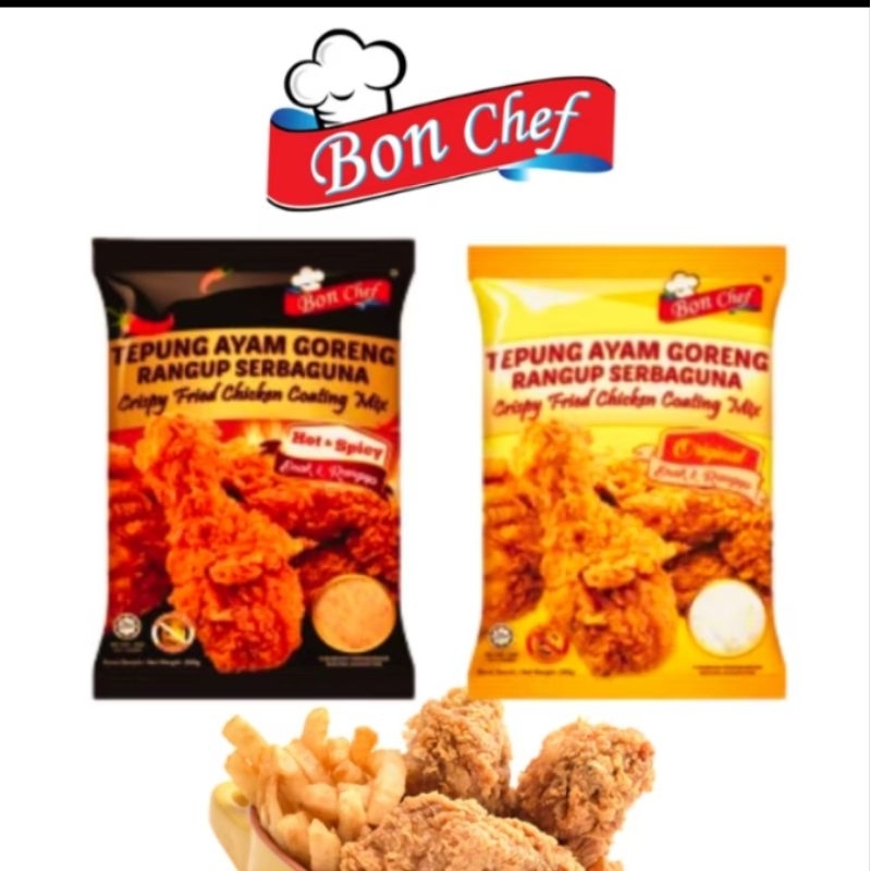 BON CHEF TEPUNG AYAM GORENG RANGUP SERBAGUNA (200G) | Shopee Malaysia