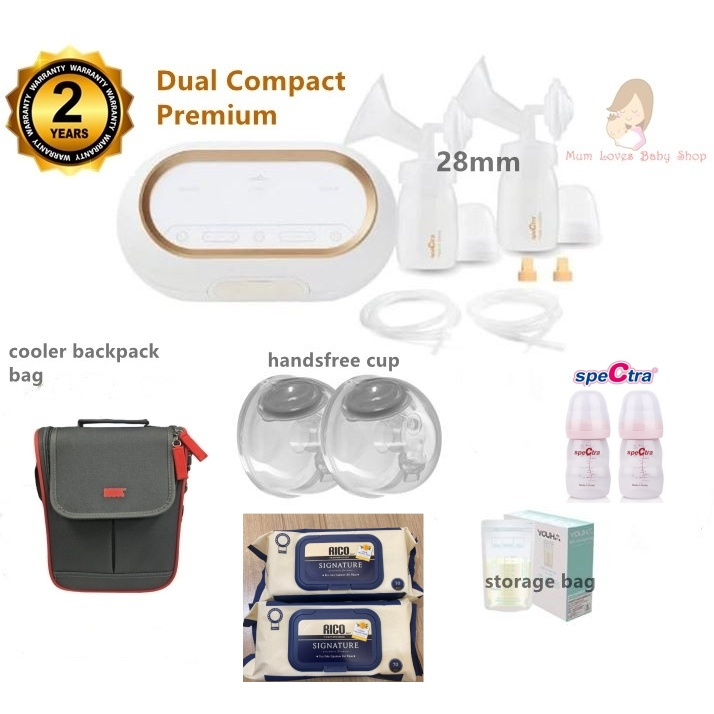 //NEW// Spectra - Dual Compact Electric Double Breast Pump Value ...