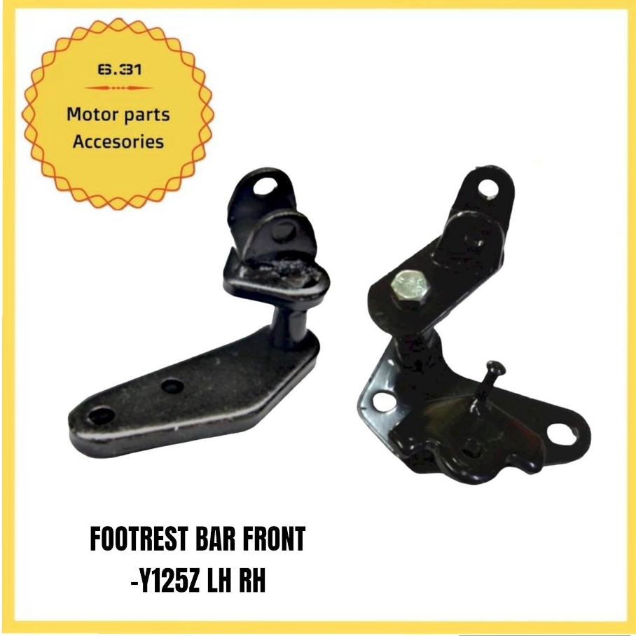 YAMAHA Y125 Y125Z 125Z FOOTREST BAR FRONT STEP BAR FRONT STEP BRACKET ...