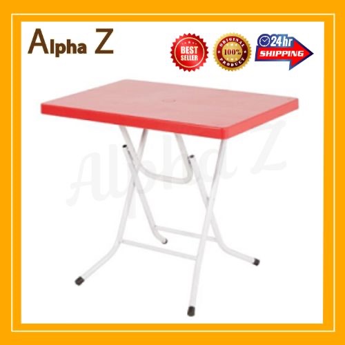 Meja Pasar Malam 2x3/ Foldable Plastic Dining Table 2’' x 3’ Meja Lipat ...