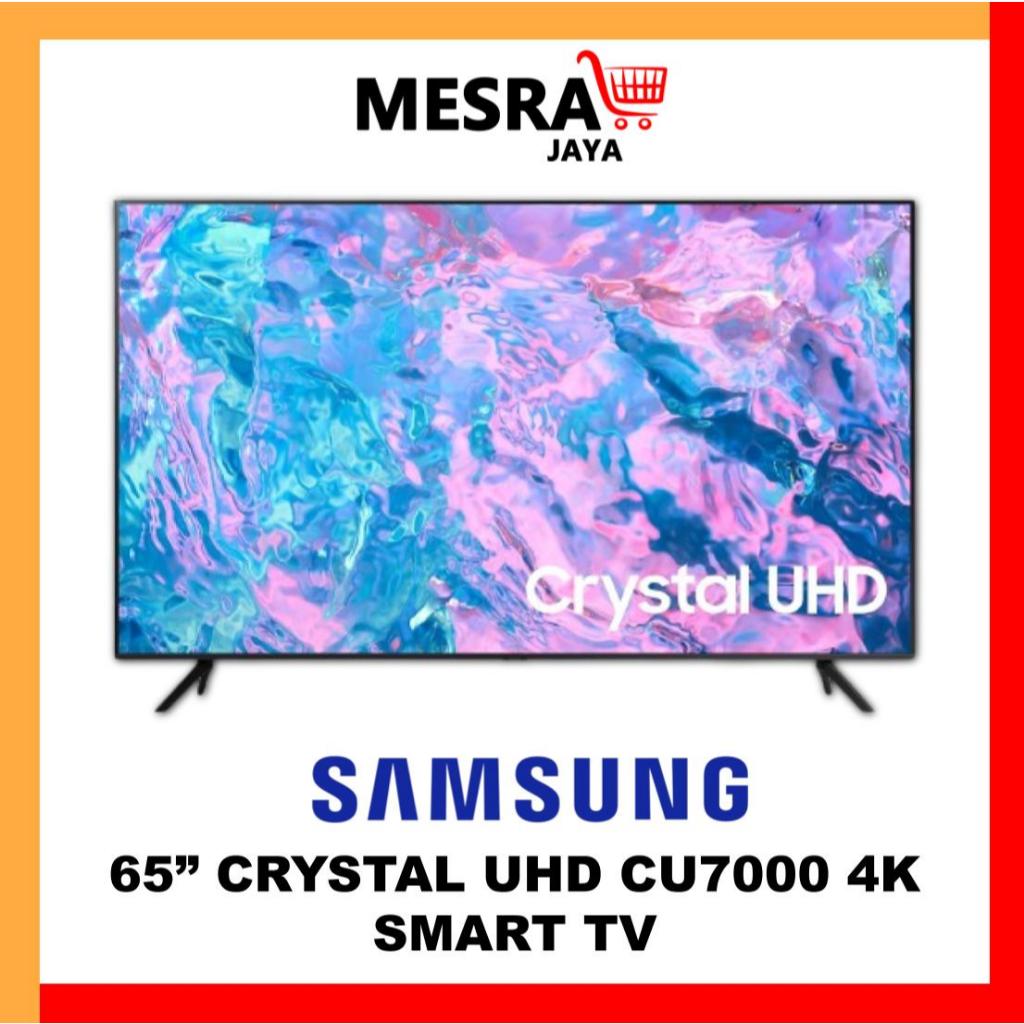 SAMSUNG Crystal UHD CU7000 4K Smart TV (65") UA65CU7000KXXM | Shopee ...