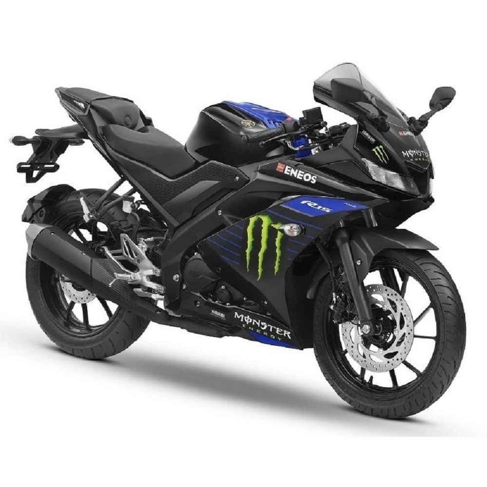 YAMAHA (BK6-F0000-20-P4) R15 MONSTER COVERSET B2S3 (SM12)(COVERSET SAHAJA,STICKER TAKADA ...