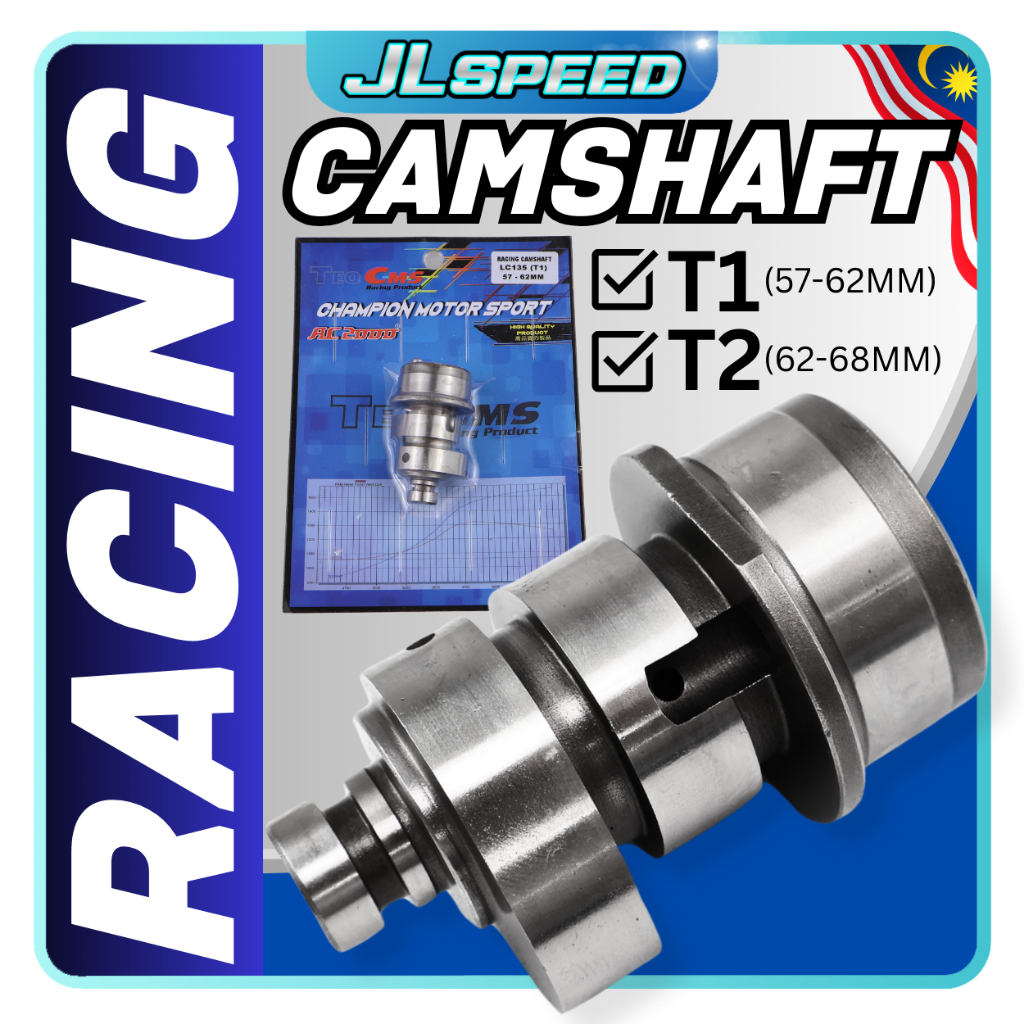 TEQ CMS Racing Camshaft High Cam Shaft T1 / T2 For LC135 LC 135 V1-V7 ...