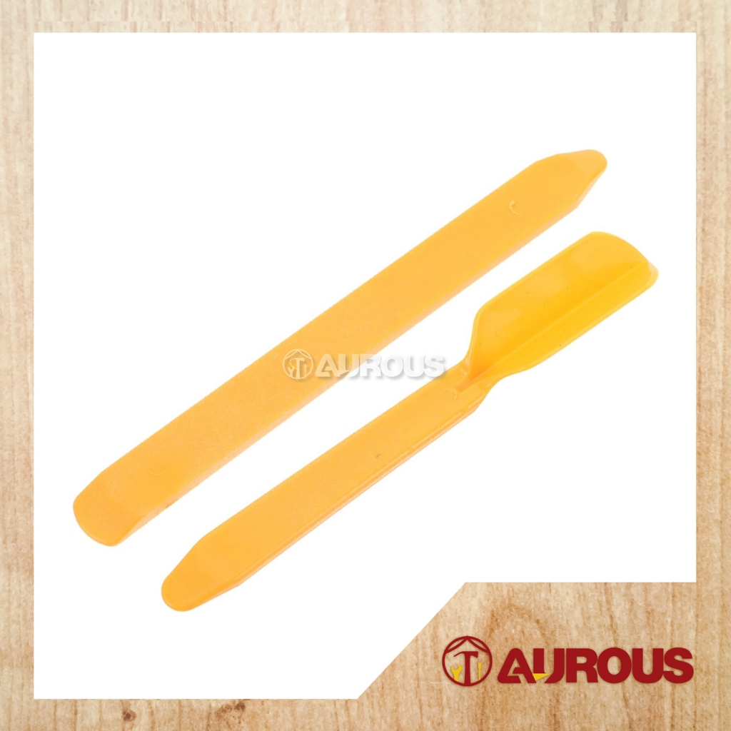 YELLOW PVC SCRAPER FOR GAP SMOOTING SPATULA GROUTING TOOL (ARROW TYPE ...