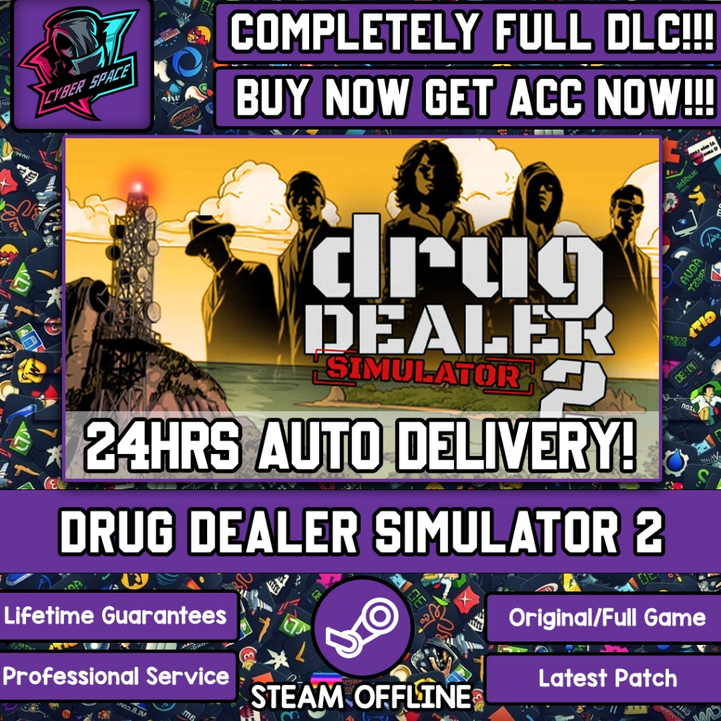 Drug Dealer Simulator 2 [Auto Delivery] [Steam Offline] [Full DLC ...