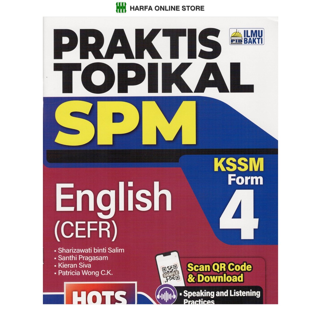 Buku Latihan Praktis Topikal Spm English Cefr Form 4 Kssm