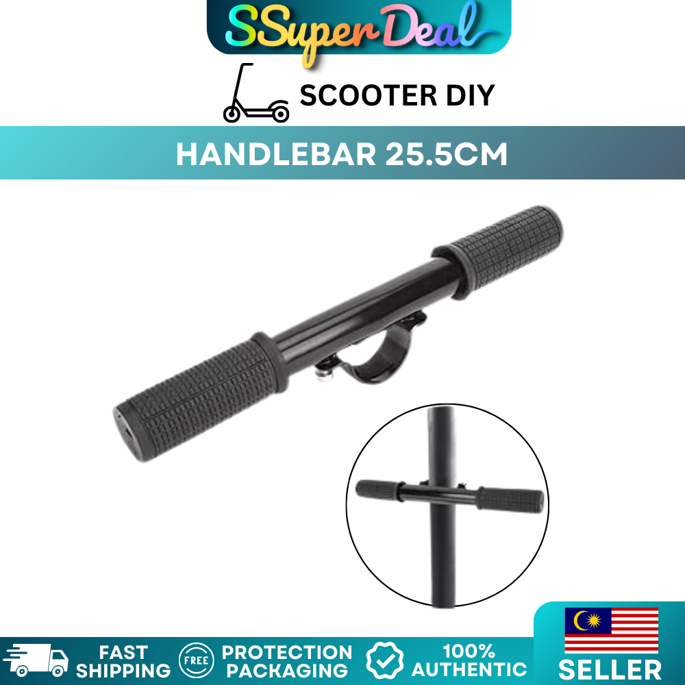 (SCOOTER DIY) Scooter Handle Grips 25.5CM Kids Safety Handlebar ...