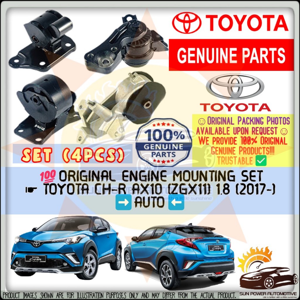 Toyota CH-R Chr AX10 ZGX11 1.8 (2017~) 100% ORIGINAL TOYOTA GENUINE ...