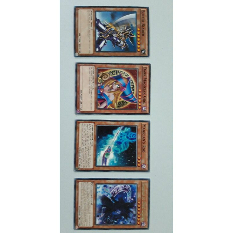 Yu-Gi-Oh! Buster Blader, Dark Magician Girl, Magician's Rod, Magician ...
