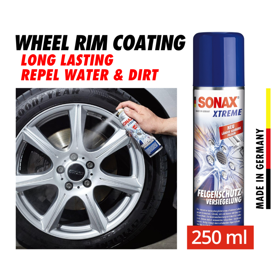 German Wheel Rim Coating Car Spray Water Beading Repel Dirt Tayar Tyre ...