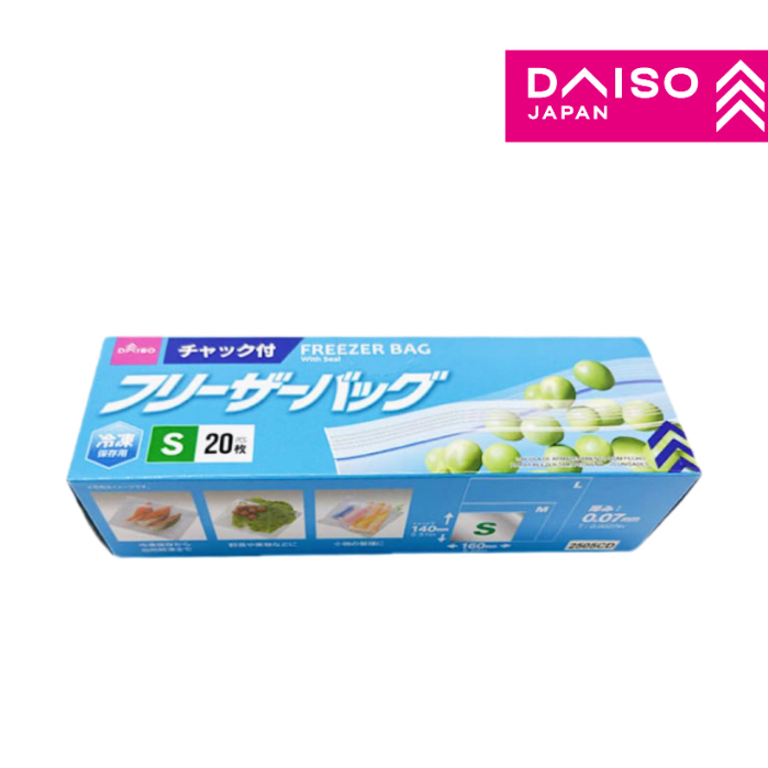 DAISO Freezer Bag With Seal S/M/L | Shopee Malaysia
