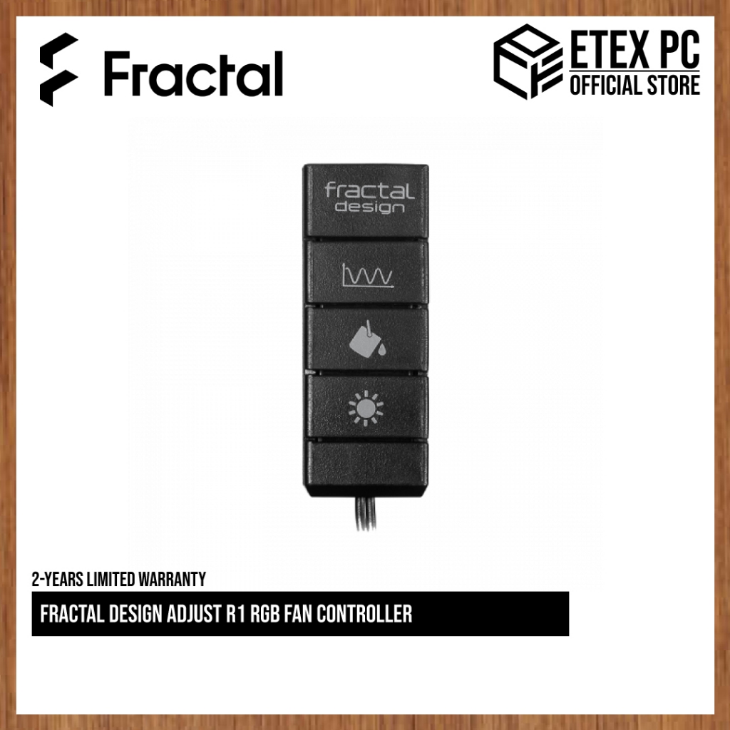 Fractal Design Adjust R1 RGB Fan Controller # FD-ACC-ADJ-R1-BK | Shopee Malaysia