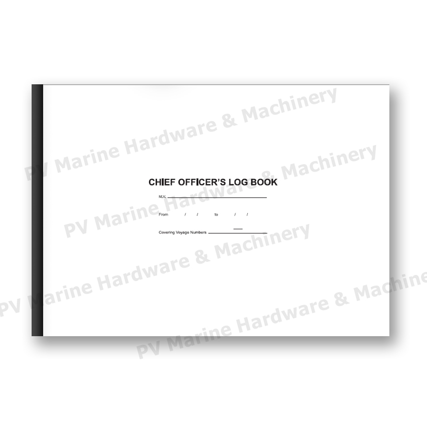 Chief Officer's Log Book (IMPA 370871) | Shopee Malaysia