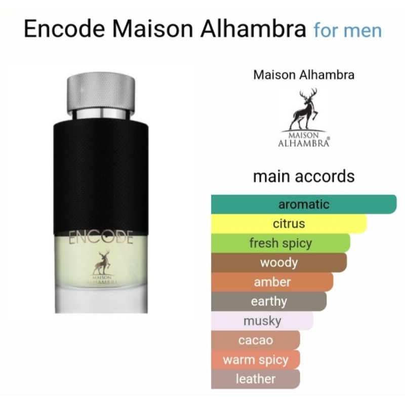 ENCODE 100ML BY MAISON ALHAMBRA | Shopee Malaysia