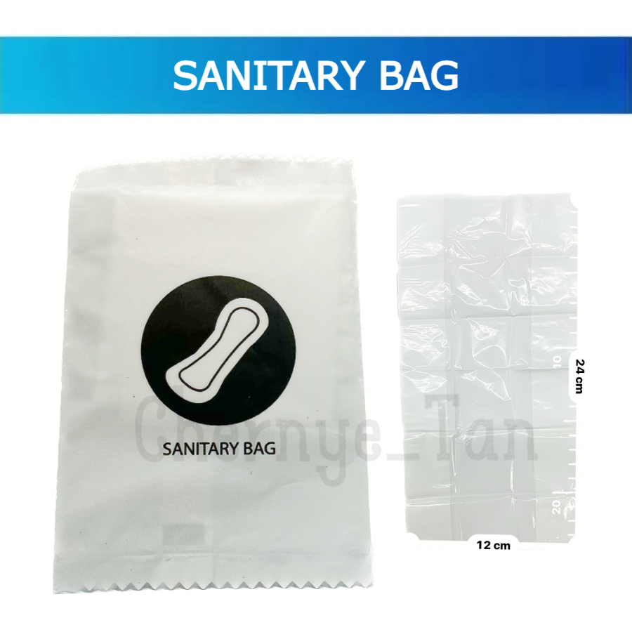 (Bulk order) Sanitary Bag Disposable Premium Sanitary Bag for Hotel ...