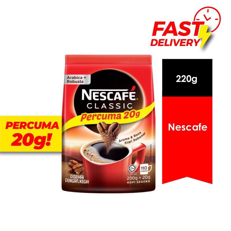 Nestle Nescafe Refill Pack (220g) | Shopee Malaysia