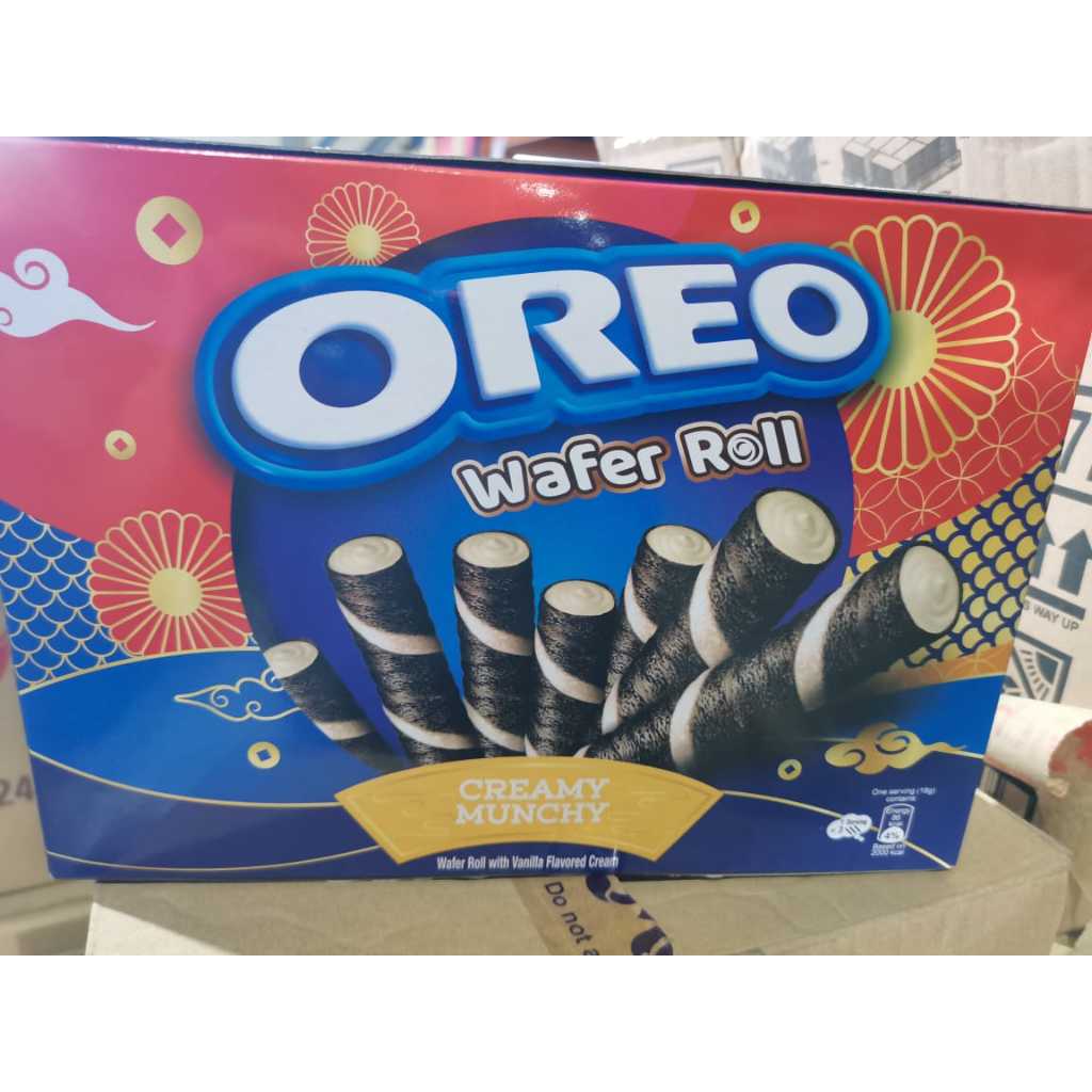 Oreo Wafer Roll 468g (18g x 26's) Vanilla Flavored Cream | Shopee Malaysia