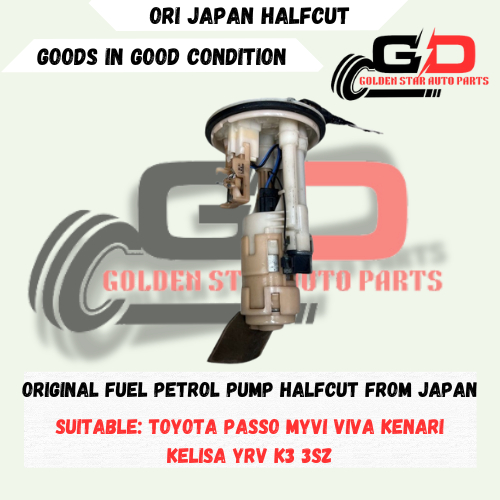 Original Toyota Passo Myvi Viva Kenari Kelisa YRV K3 3SZ Fuel Petrol ...