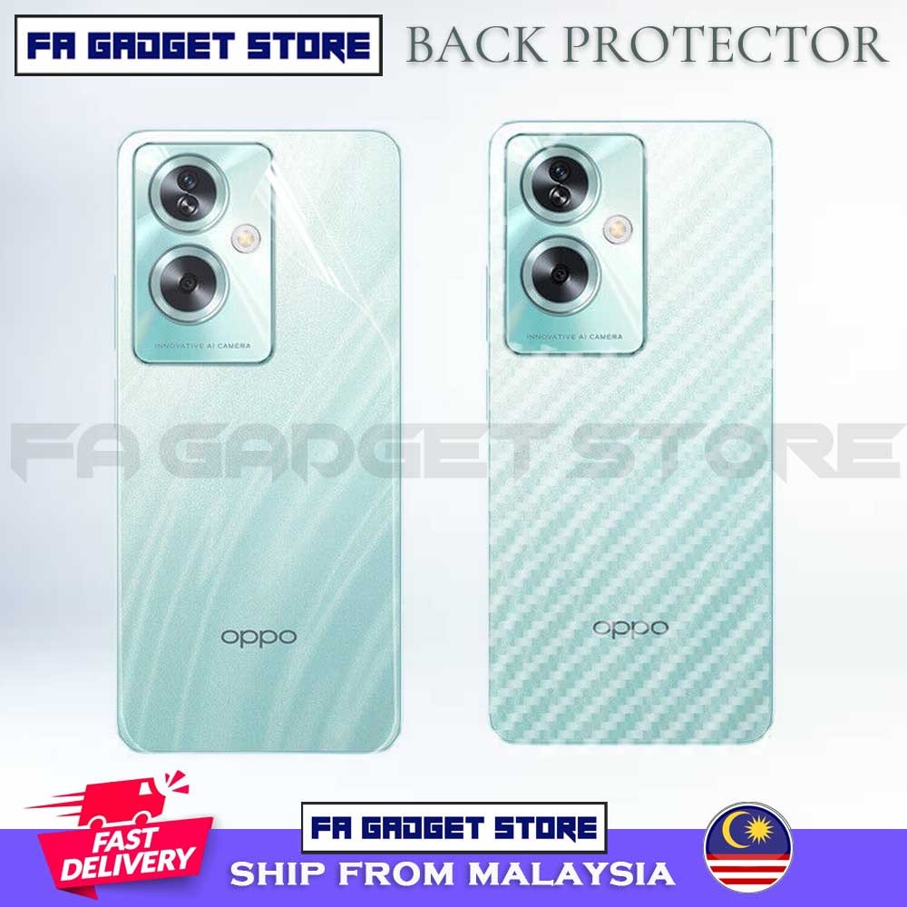 OPPO A79 5G | A60 | A3 Pro 5G | A96 | A95 | A93 | A92 | A91 | A76 | A77 Back Hydrogel Screen ...