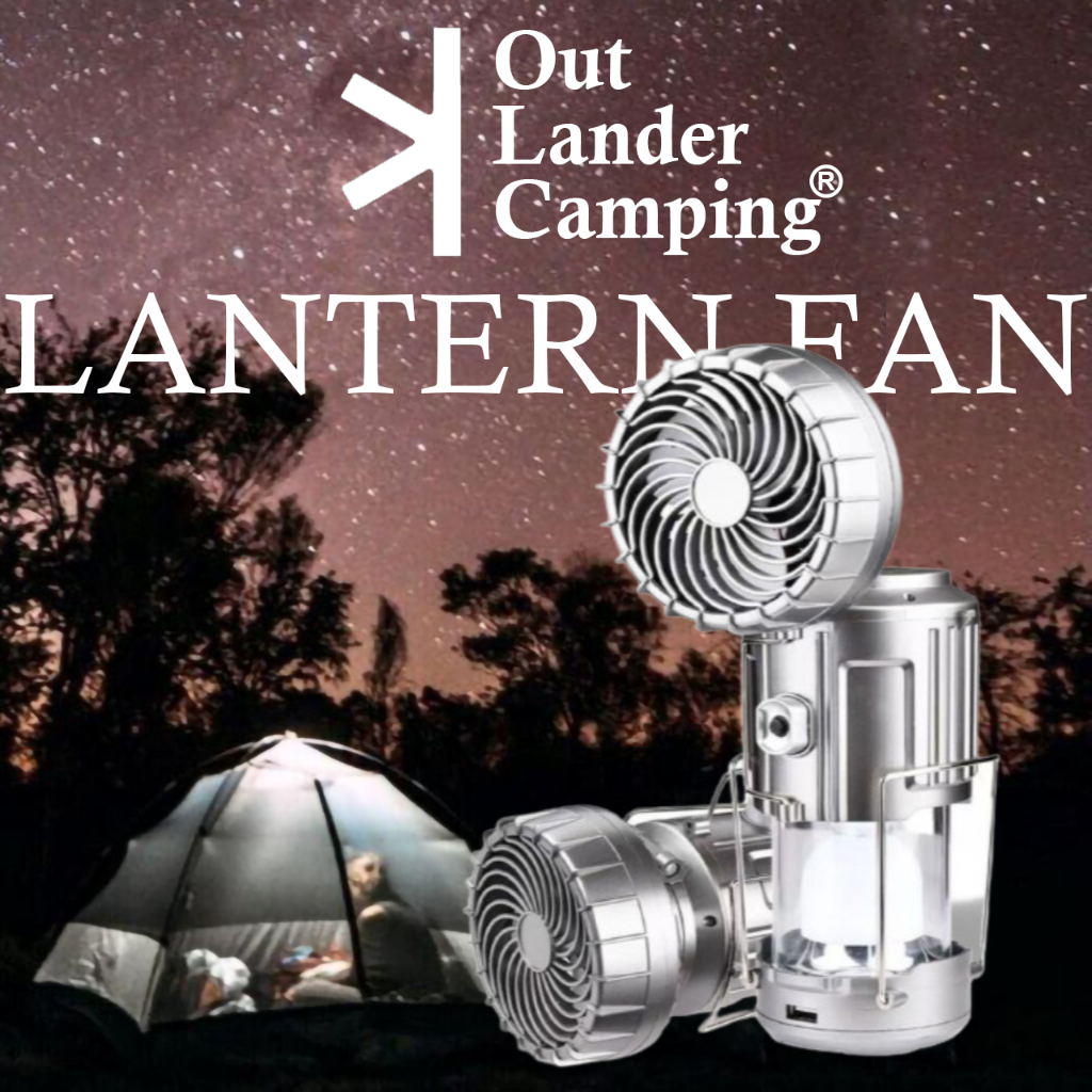 OUTLANDER Lampu Camping Gantung Lampu Gantung Solar Lantern Light Kipas ...