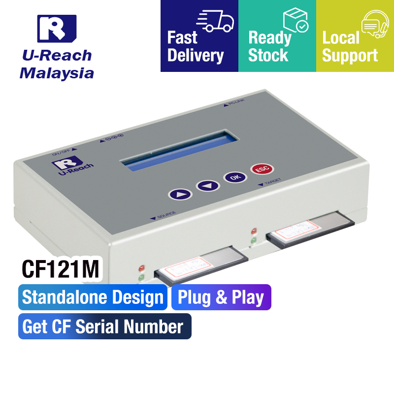 UReach CF121M CF Card Cloner for Data Duplication & ErasureCard Reader ...