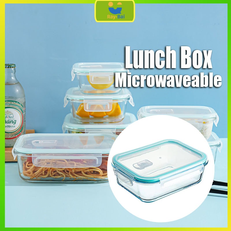 Microwave-heated lunch box Food Storage Lunch Box Heat Resistant ...