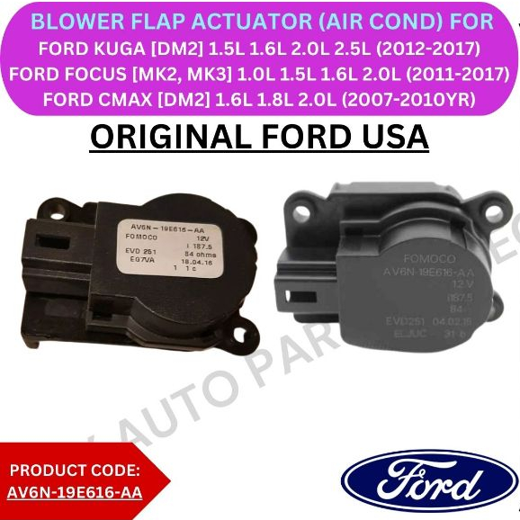 BLOWER MOTOR FLAP ACTUATOR / BLEND MOTOR FOR FORD KUGA [DM2] '12-17YR ...