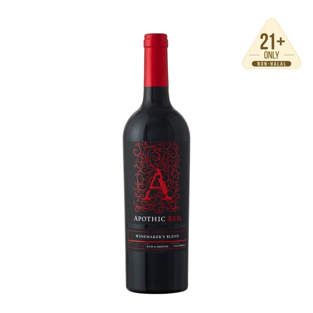 Apothic Red Blend 750ml (Californian Wine) | Shopee Malaysia
