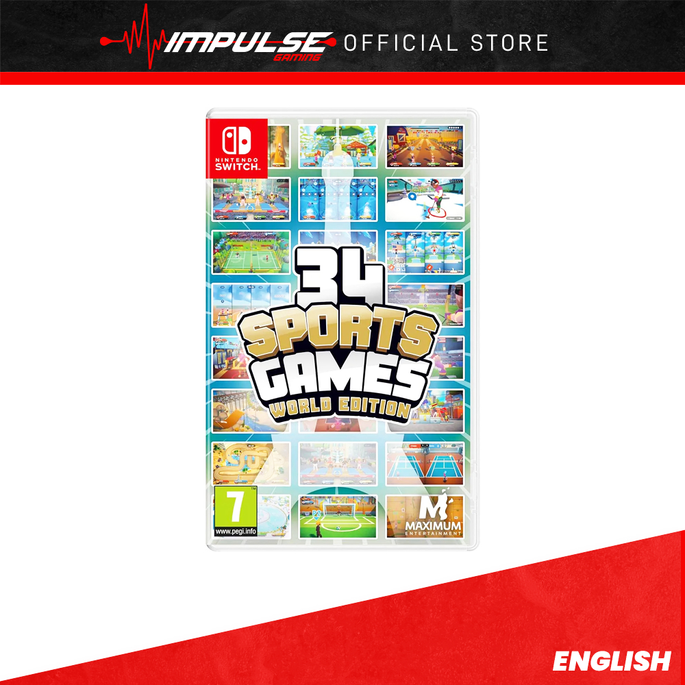 NSW Nintendo Switch 34 Sports Game Eng Version | Shopee Malaysia