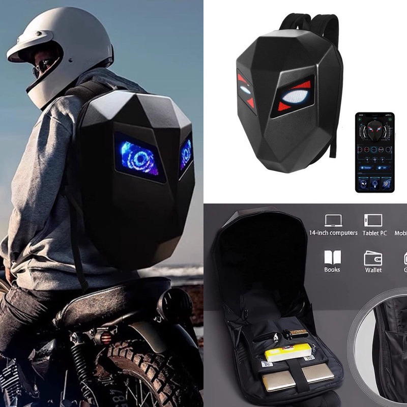 LED Rider Backpack Waterproof(Sarawak) | Shopee Malaysia