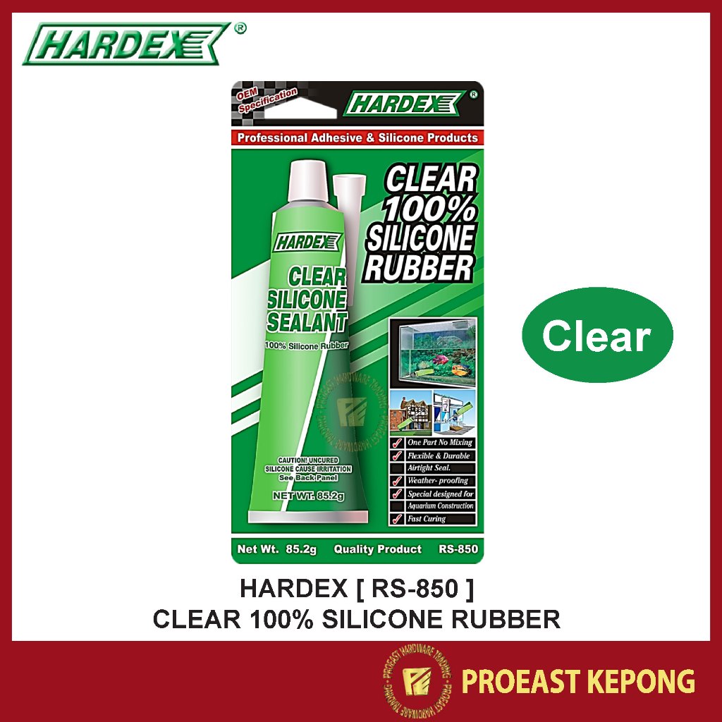 HARDEX [ RS-850 (Clear) 85.2g / RS-850W (White) 75g - Anti-Fungus ...