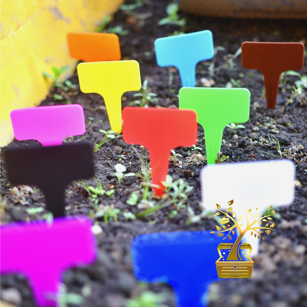 Plant Tag Garden Plant Label Gardening Tag Plastic Flower Tag Nursery ...