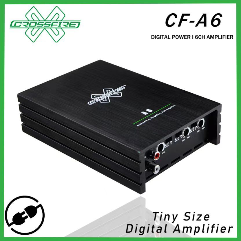 CROSSFIRE [CF-A6] Android Play Plug & Play 6 Channel Amplifier | Shopee ...