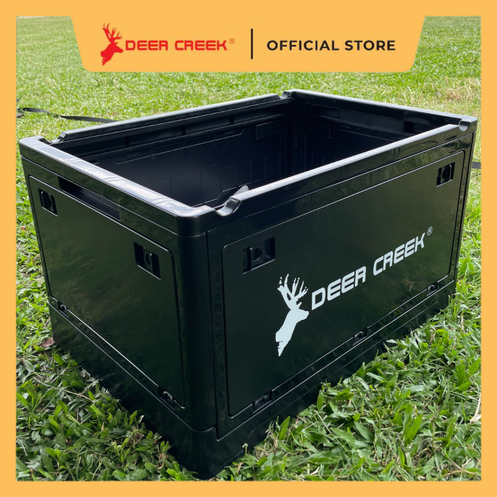 Deer Creek Storage Box 55L Black | Shopee Malaysia