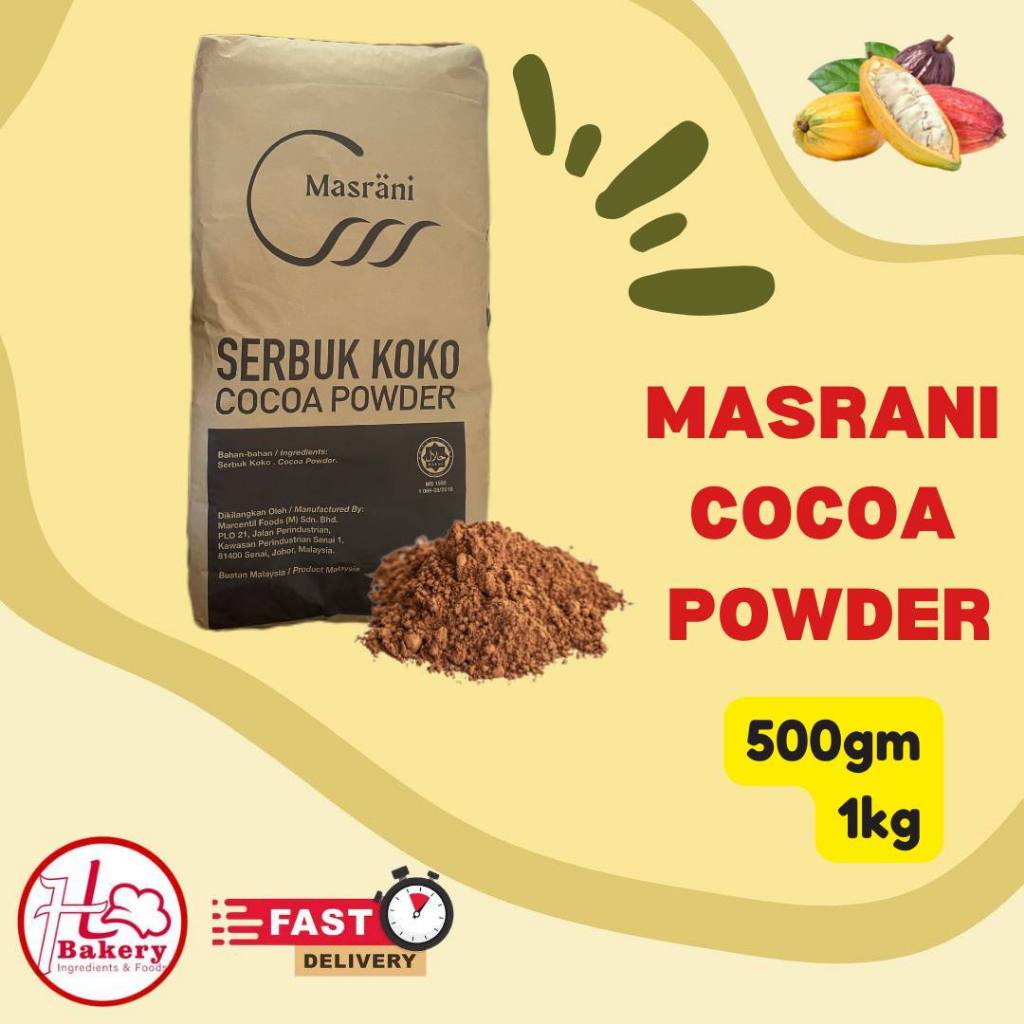 MASRANI COCOA POWDER SERBUK KOKO 500GM / 1KG | Shopee Malaysia