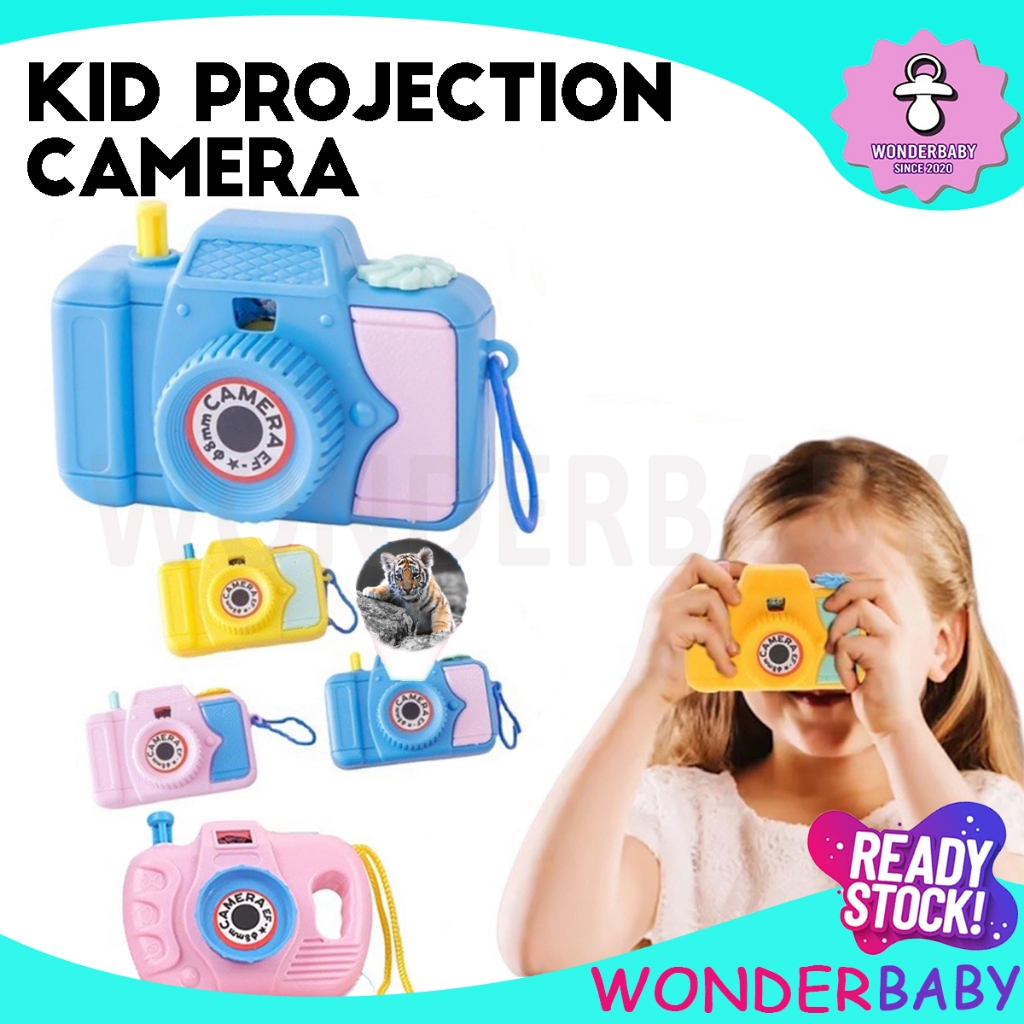 Mini Creative Projection Cartoon Simulation Camera Educational Toy ...