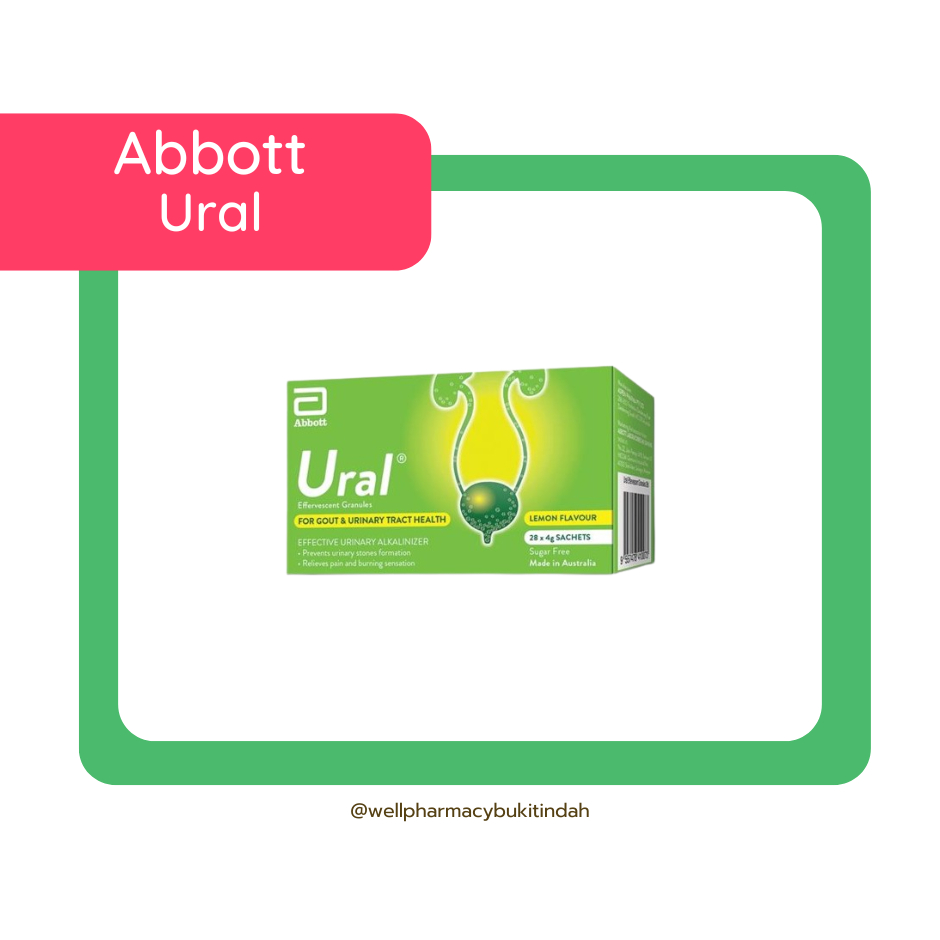 ABBOTT URAL EFFERVESCENT GRANULES 28X4GSACHETS | Shopee Malaysia