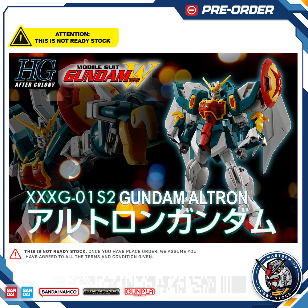 HG 1/144 Altron Gundam | [PREMIUM BANDAI] | Shopee Malaysia