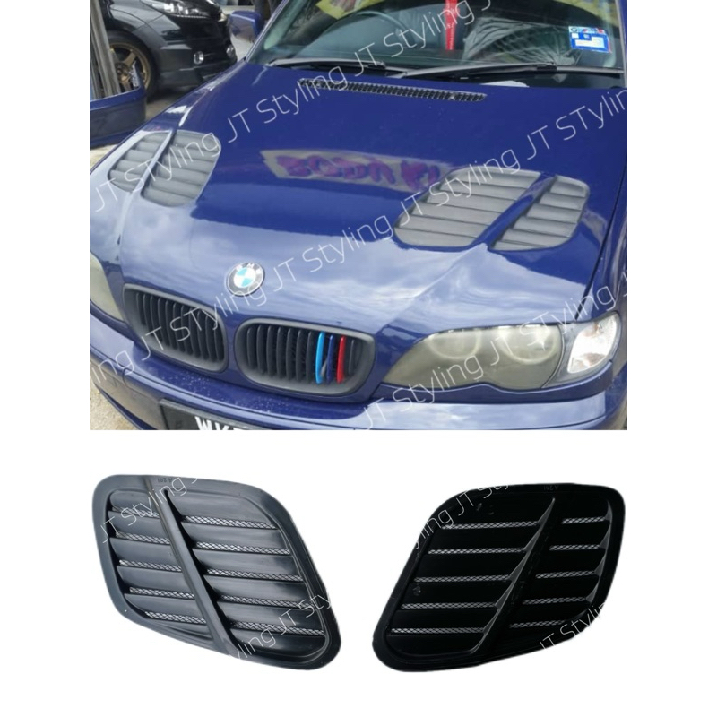 BMW E46 NON LCI,LCI M3 VORSTEINER BONNET HOOD AIR SCOOP AIR VENT ...