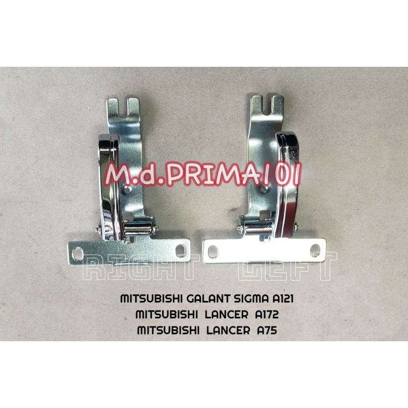 MITSUBISHI GALANT SIGMA A121 /LANCER A172 /A75 DOOR INNER HANDLE CHROME ...