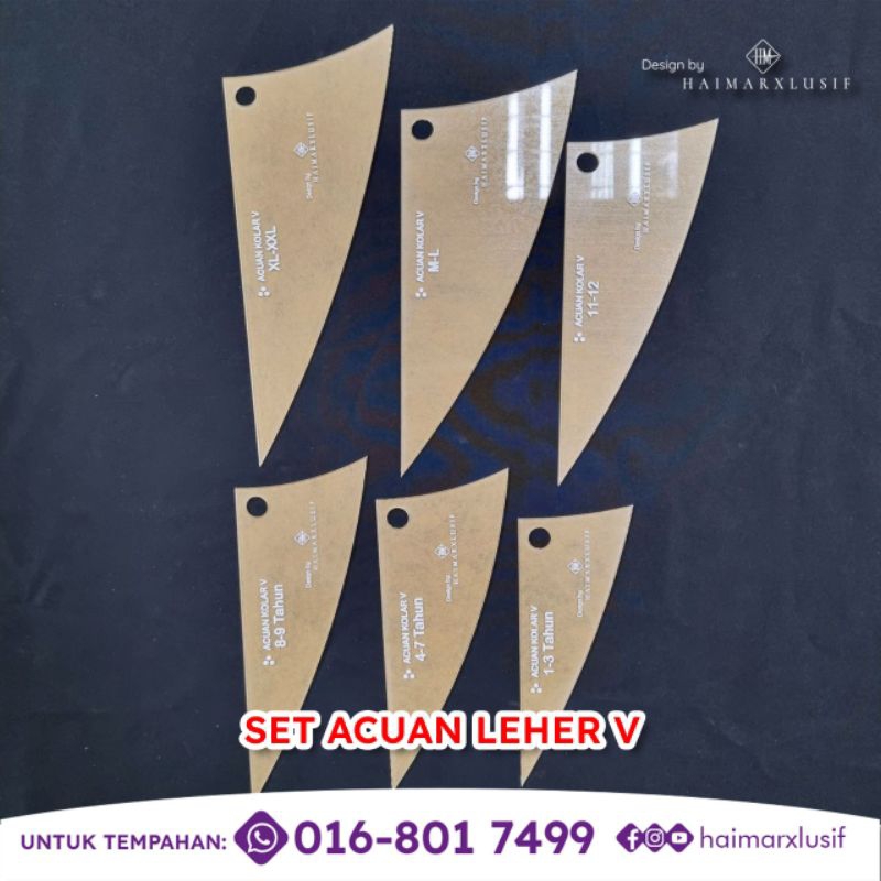 SET ACUAN LEHER V TEBAL (KHAS UNTUK TAILOR) | Shopee Malaysia