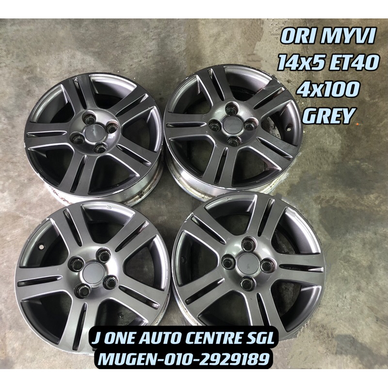 USED RIM ORI MYVI 14 INCH FOR PERODUA VIVA AXIA MYVI | Shopee Malaysia