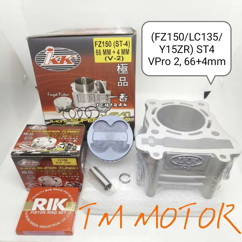 IKK super turbo block ST4-V2 / ST3-VPro (LC135/FZ150/Y15ZR), Size 63/65 ...