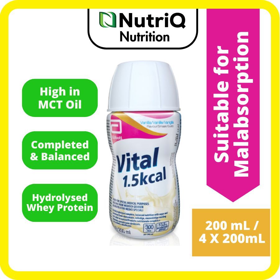 Abbott Vital 1.5 kcal 200 mL or 4X 200 mL Nutritional Drink For ...