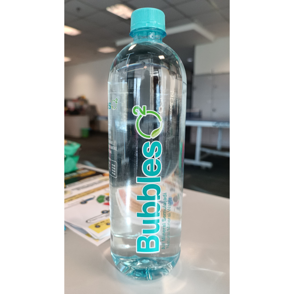 Bubbles O2 Naturally Oxygenated Mineral Water (425ml x 24 bottles ...