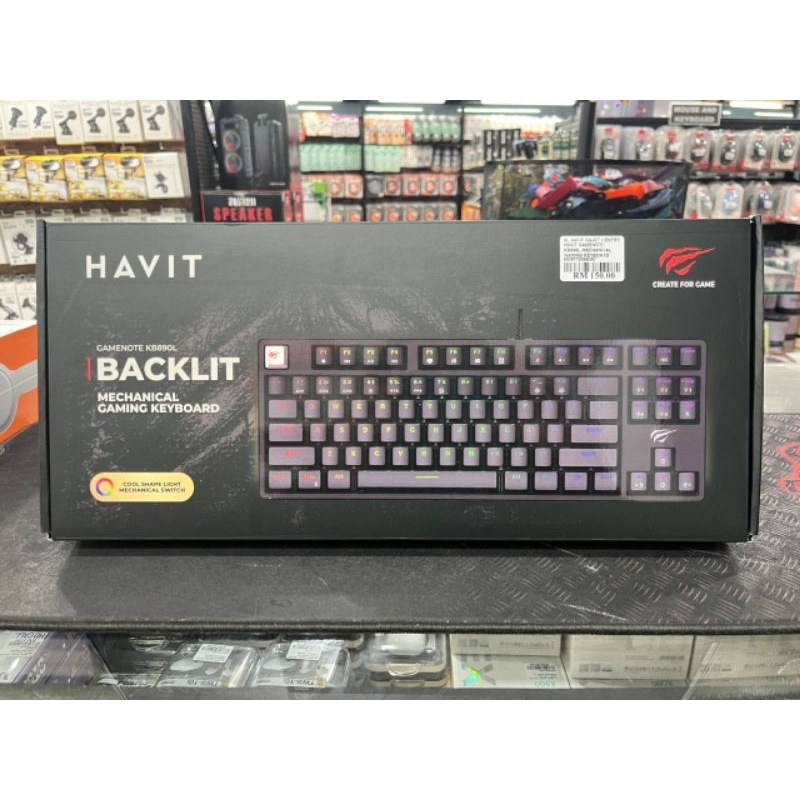 HAVIT GAMENOTE KB890L MECHANICAL GAMING KEYBOARD | Shopee Malaysia