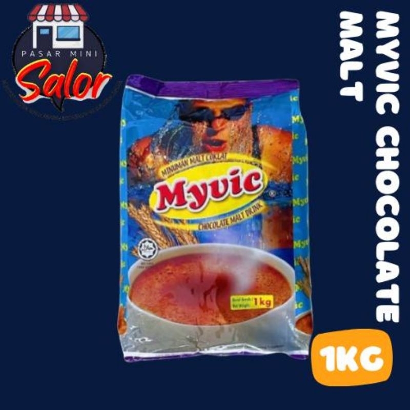 MYVIC MINUMAN MALT COKLAT 1KG | Shopee Malaysia